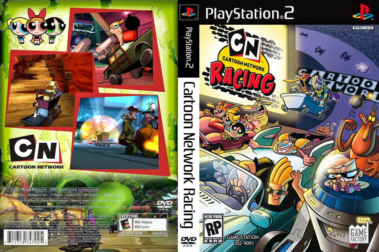 Coleccion Caratulas PS2: Cartoon Network Racing